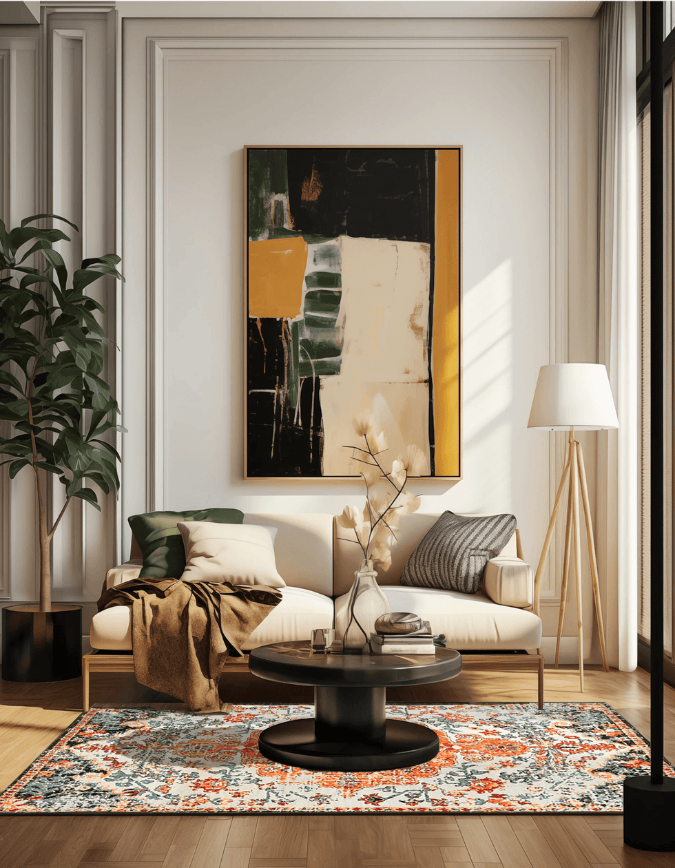 Checkerboard Kitchen Mat | Anti-Fatigue & Spill-Proof | 18*30" – Maison Matta