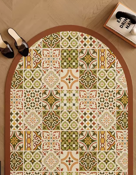 Vintage Indoor Waterproof Nonslip Entrance Welcome Door Mat Collection ...